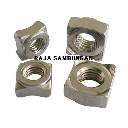 Jual Mur Las 10 x 1.5 Welding Nut Pengencang Penguat Baut Baja Kotak ...