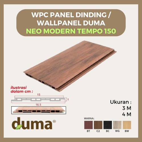 Jual WPC Panel Dinding / Wallpanel DUMA Modern 15 cm - NMT150, 5 Metre ...