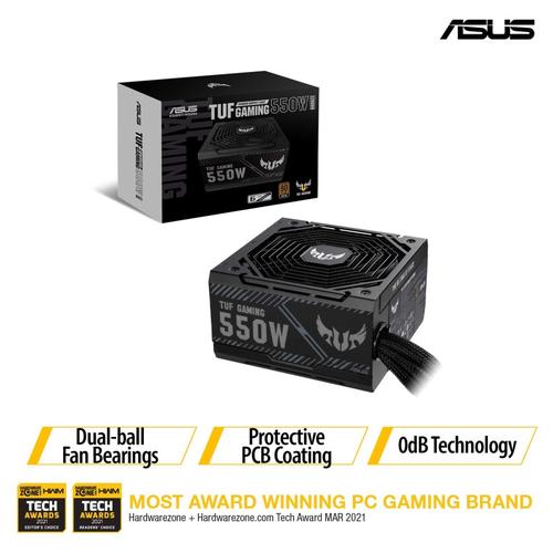 Jual ASUS TUF GAMING 550B - PSU 550WATT 80+ BRONZE POWERSUPPLY ASUS ...