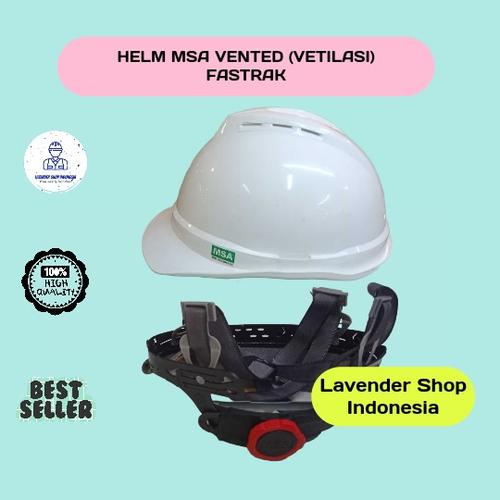 Jual Helm Safety MSA V-GARD Vented Fastrack / Helm MSA Ventilasi ...