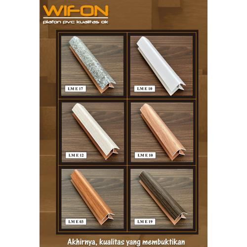 Jual Lis Dinding Laminated Doff | Lis Siku Drop Doff | Lis Tutup Plafon ...