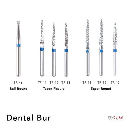 Jual KLIK DENTAL Bur New Pita Blue / Bur Pita Biru / Bur Preparasi ...