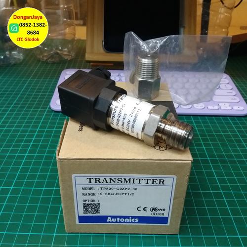 Jual Autonics pressure transmitter TPS20-G2ZP2-00 0-6 bar 4-20mA R1/2 ...