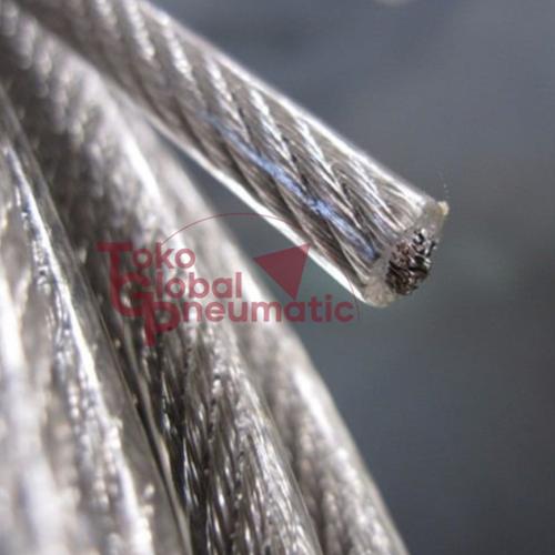 Jual 2MM 2 MM KAWAT SELING SLING BAJA LAPIS PLASTIK PVC WIRE ROPE GALVANIS - Kota Tangerang ...