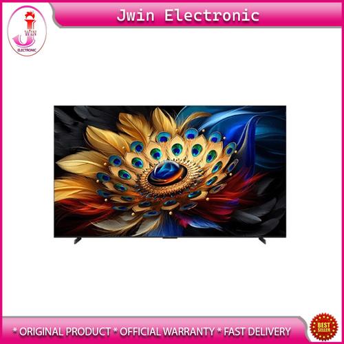 Promo TCL 85C655 TV QLED PRO 85 INCH GOOGLE TV UHD 4K DOLBY ATMOS Cicil ...
