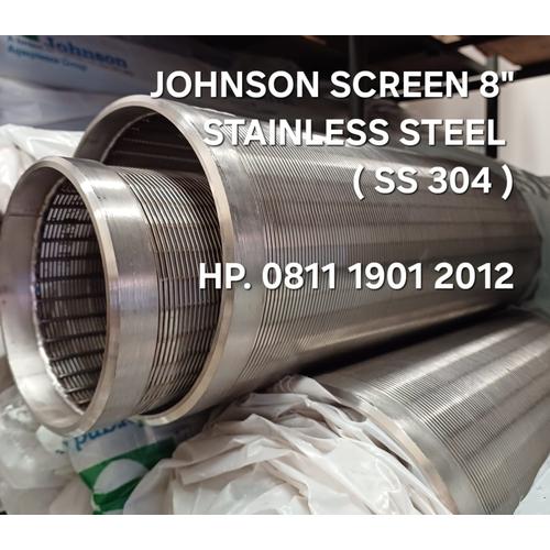Jual Pipa Saringan Sumur / Deep Well Johnson Screen 8" Stainless Steel ...