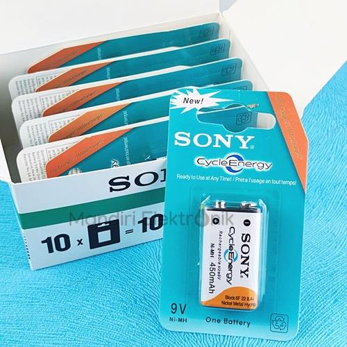 Jual Baterai Sony 9v Charger 450 Mah Batre Kotak Rechargeable Sony ...