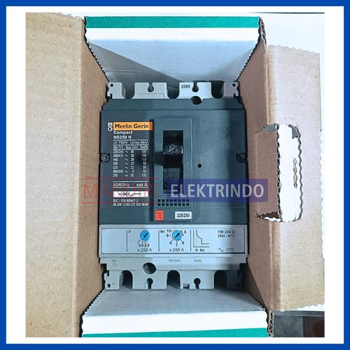 Jual MCCB MERLIN GERIN NS250N 250A 3 POLE - 200 A, Abu-abu - Jakarta ...