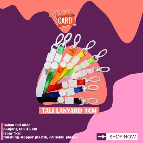 Jual Tali Id Card Tali Lanyard Gantungan Id Card Card Holder Name Tag ...