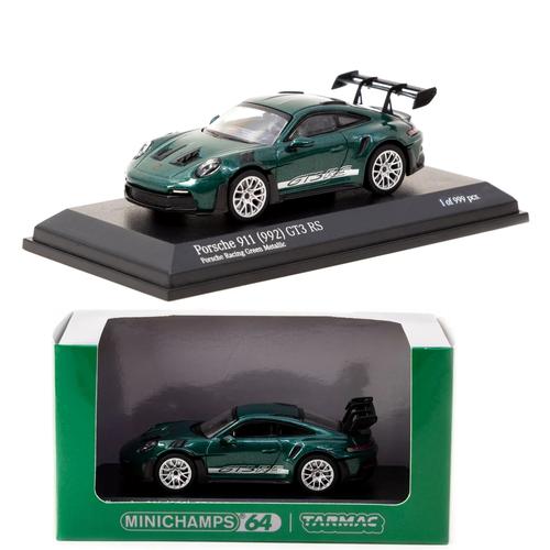 Jual MINICHAMPS x Tarmac Works 1/64 Porsche 911 (992) GT3 RS Porsche Racing Green Metallic T64MC ...