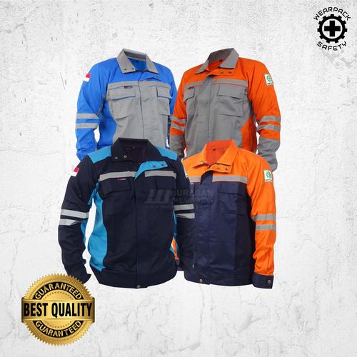 Promo Wearpack Safety Merk Juragan Wearpack Model Semi Jaket - Navy ...