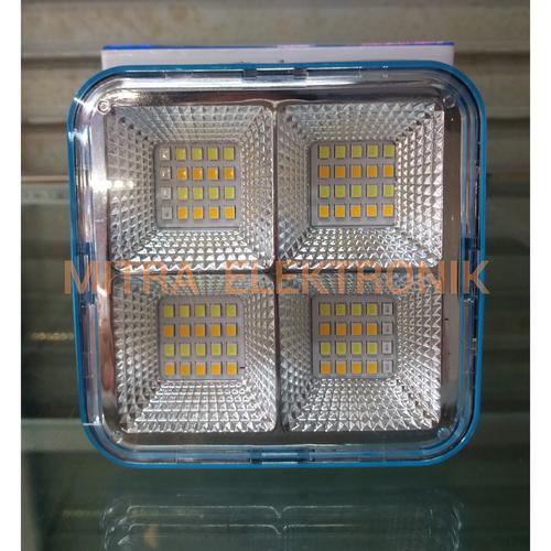 Jual Solar LED light 50 watt/ Lampu sorot solar 50w/ Lampu Emergency rumah/ Lampu tembak ...