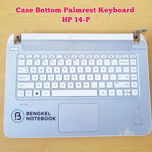 Jual Case Casing Bottom Palmrest Keyboard HP 14-P 14-N 14-F 15-F 15-N ...