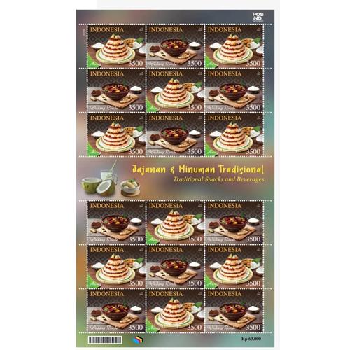 Jual Perangko Pranko Full Sheet Makanan Tradisional 2024 - Kota Bandung ...