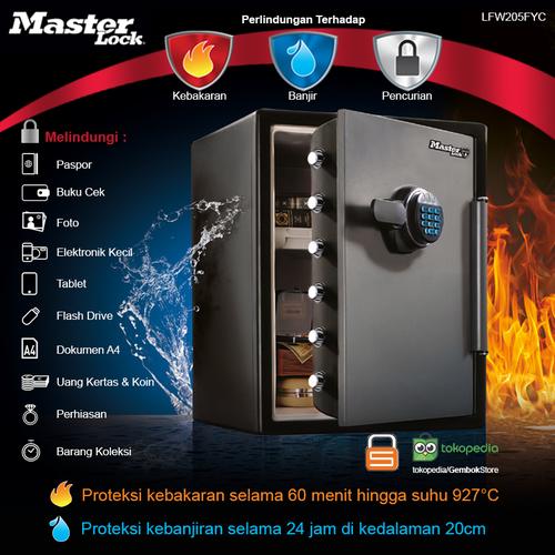 Jual Master Lock LFW205FYC XX-Brankas besar Digital Tahan Api dan Air ...
