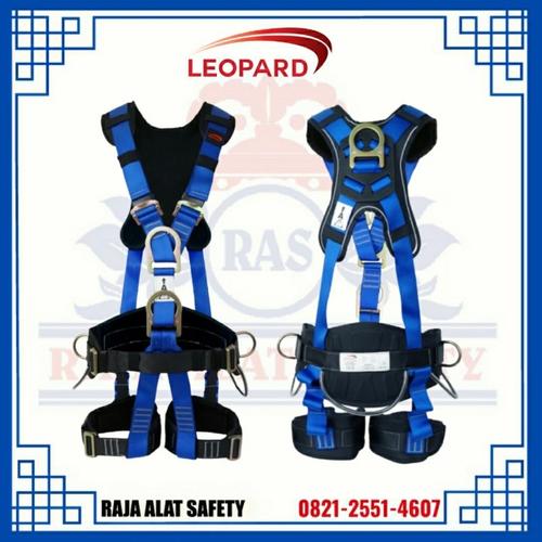 Jual Full Body Harnes Leopard LPSH 009 + Double Big Hook Lanyard ...