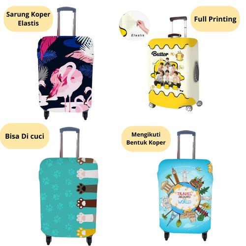 Jual Sarung Koper 24 Inch 20 28 18 Elastis Luggage Cover Kode SKPR 20 ...
