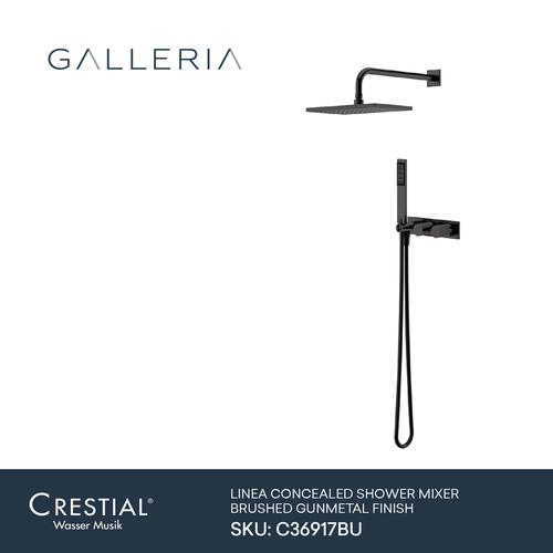 Promo Crestial Linea Concealed Shower Set C36917BU/ Shower Tanam Cicil ...