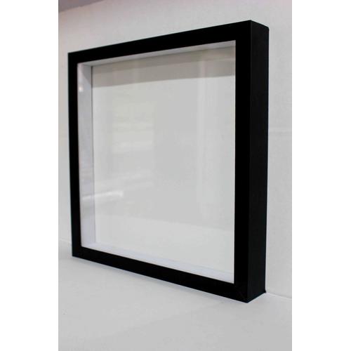 Jual Bingkai Frame Blok 3D Rongga 4cm 50x50 CM/hitam/tanpa kaca - Kota ...