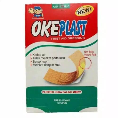 Jual Okeplast plester luka / plester strip hansaplas isi 100 - Jakarta ...