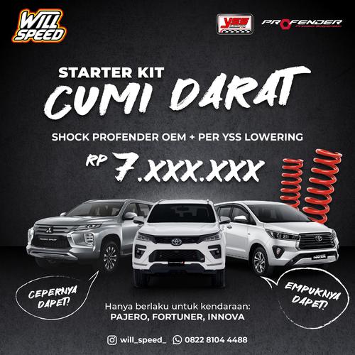 Jual PER CEPER LOWERING YSS SHOCK PROFENDER OEM INNOVA PAJERO FORTUNER ...