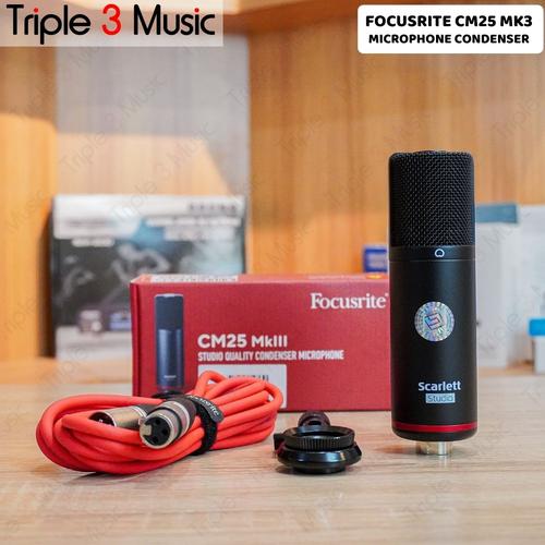 Jual FOCUSRITE SCARLETT STUDIO CM25 3rd CM 25 MK3 MKIII MIC CONDENSER ...