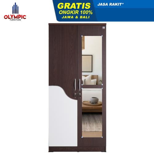 Promo Olympic LP ALORA 2P / Lemari Pakaian 2 Pintu ALORA Cicil 0% 3x ...