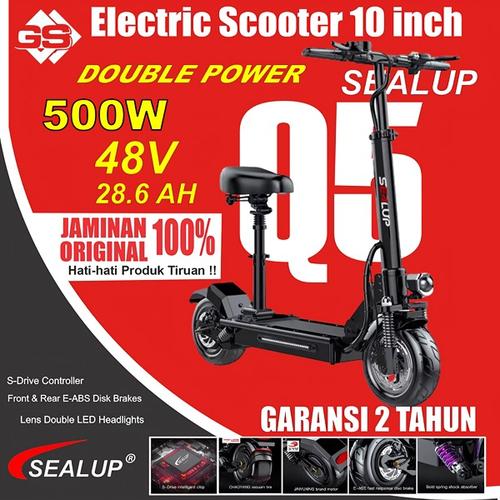 Jual SEALUP Q5 SKUTER LISTRIK / ELECTRIC SCOOTER / SKUTER ELEKTRIK ...