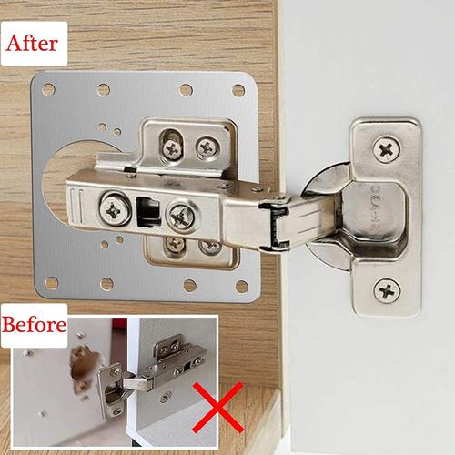 Jual [PACK] Plat Reparasi Engsel Sendok Pintu Lemari Kabinet Hinge Q410 ...