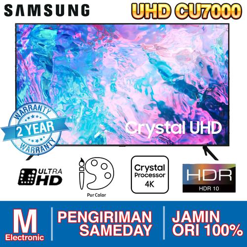 Jual SAMSUNG 50 Inch LED 50CU7000 CRYSTAL 4K UHD SMART TV - Kota ...