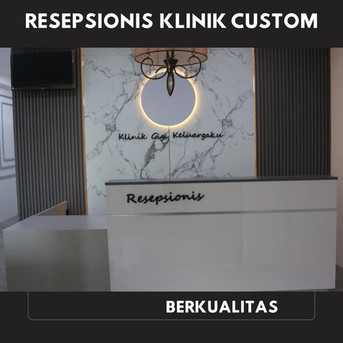 Jual meja resepsionis klinik minimalis - Booking Fee - Jakarta Timur ...