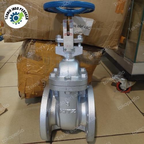 Jual 3" Inch Gate Valve KITZ ( 100% Original ) Cast Iron Jis 10k ...