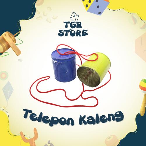 Jual Permainan Tradisional Telepon Kaleng Mainan Jaman Dulu - Kota ...
