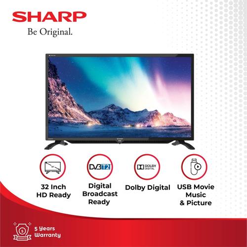 Jual SHARP AQUOS LED TV 32 Inch 2T-C32GD1500i Digital - Kota Surakarta ...