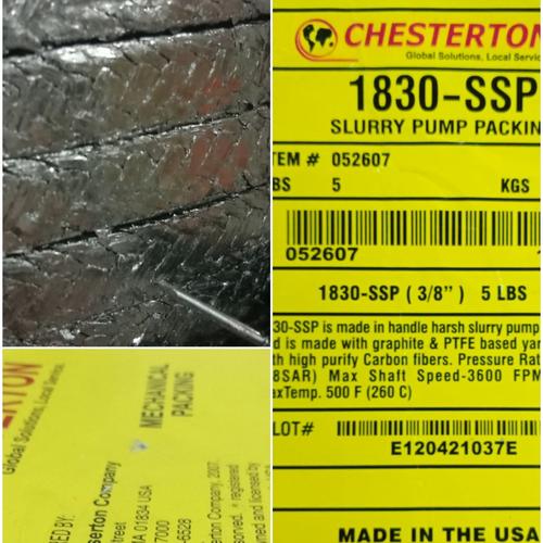 Jual gland packing chesterton 1830 ssp uk 25mm x 5kg - Jakarta Barat ...