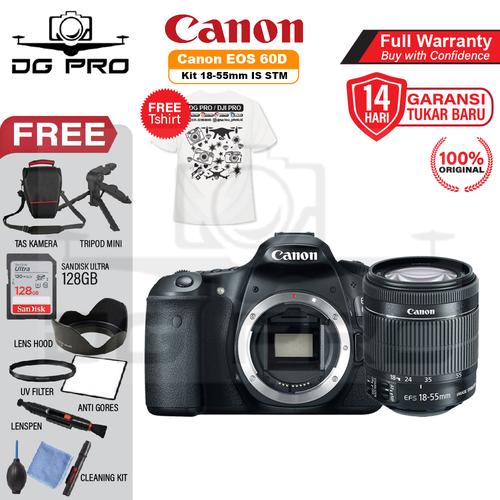 Jual CANON EOS 60D BODY ONLY DSLR BO - ORIGINAL CAMERA - 18-55MM IS II ...