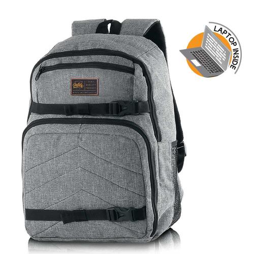 Jual Tas Backpack Pria Warna Abu-abu dengan Ruang Laptop - Kota Bandung ...