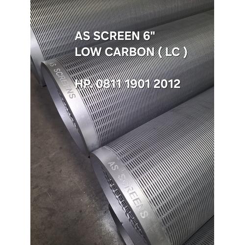 Jual As Screen 6 in LC - Low Carbon Pipa Saringan Sumur Bor Deep Well ...