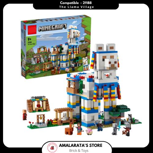 Jual bricks compatible Minecraft 21188 The Llama Village - Kota Bandung ...