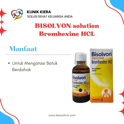 Jual BISOLVON SOLITION - Kab. Bandung Barat - Klinik Kiera | Tokopedia