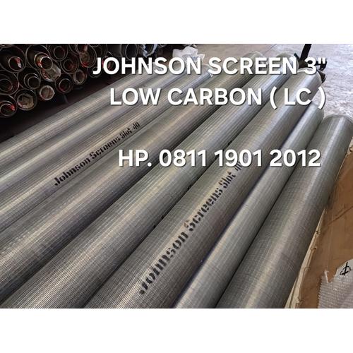 Jual Johnson Screen 3 in LC - Low Carbon Pipa Saringan Sumur Bor Deep ...
