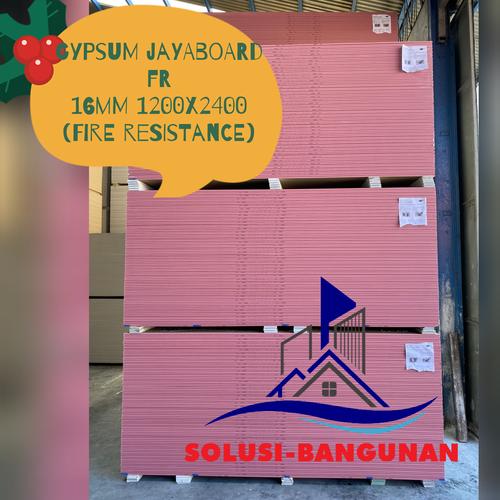 Jual Gypsum jayaboard FR 16mm 1200x2400 / firestop / fire resistance ...