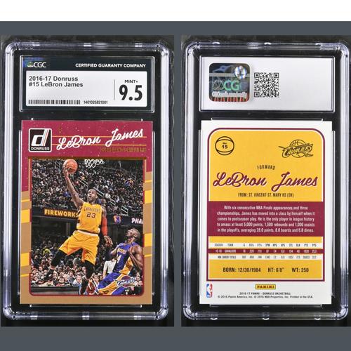 Jual Kartu Basket Lebron James and Kobe Bryant CGC 9.5 - Kota Tangerang ...