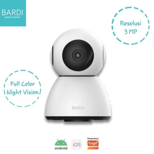 Promo BARDI INDOOR PTZ IP CAMERA - SMART CCTV WIFI INDOOR Cicil 0% 3x ...