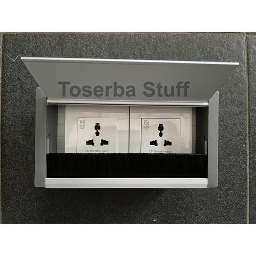 Jual GROMMET BOX PENUTUP TUTUP LUBANG KABEL STOP KONTAK MEJA KERJA ...