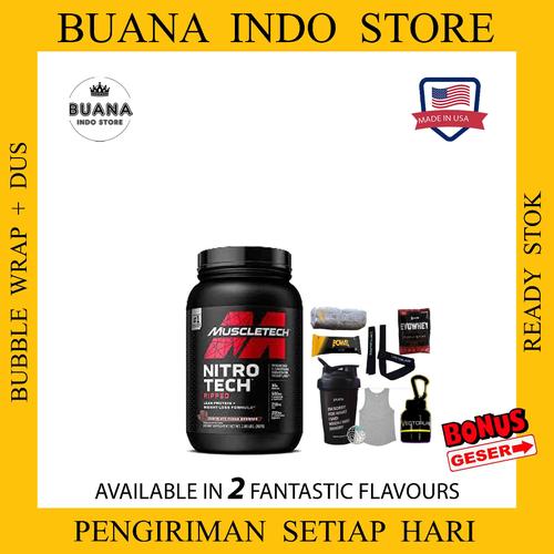 Jual Nitrotech Ripped Whey Protein 2LB | RIPPED WPRO 2LBS | 2 LB ...