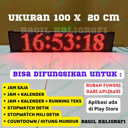 Jual Led display timer stopwatch - display countdown hitung mundur ...