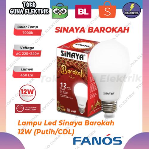 Jual Lampu Led Fanos Sinaya Barokah 12Watt (Putih/CDL) - Kota Tangerang - Toko guna elektrik ...