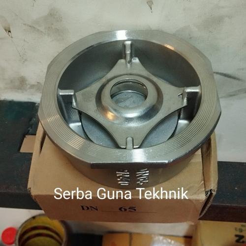 Jual Disco Check Valve 3" inch DN 80 SS304 PN40 Wafer Chek Stainless ...
