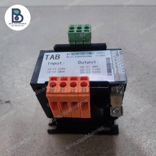 Jual Trafo Step Down 100VA 220V-110V-48V Multi Transformer Step Down ...